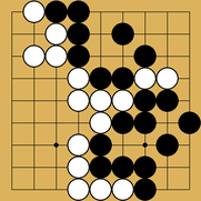 Tournament Game: 9*9 #17 stage1 (125658) R:1 (lovecall vs wxwxw)