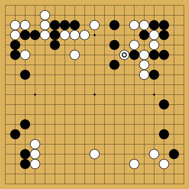Tournament Game: 19x19 Open League #84 (127610) R:1 (Opera- vs ARIGA MASO)