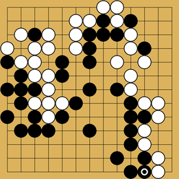 Tournament Game: 13x13 Mini League 10k-25k #27 (132901) R:1 (melial vs ...