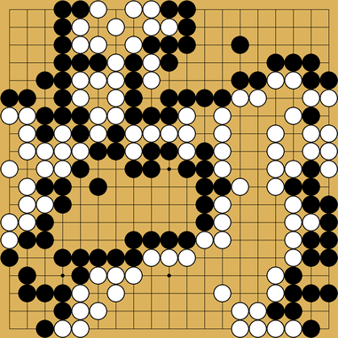 Tournament Game: 19x19 Open League #103 (132826) R:1 (zhal vs 符某人)